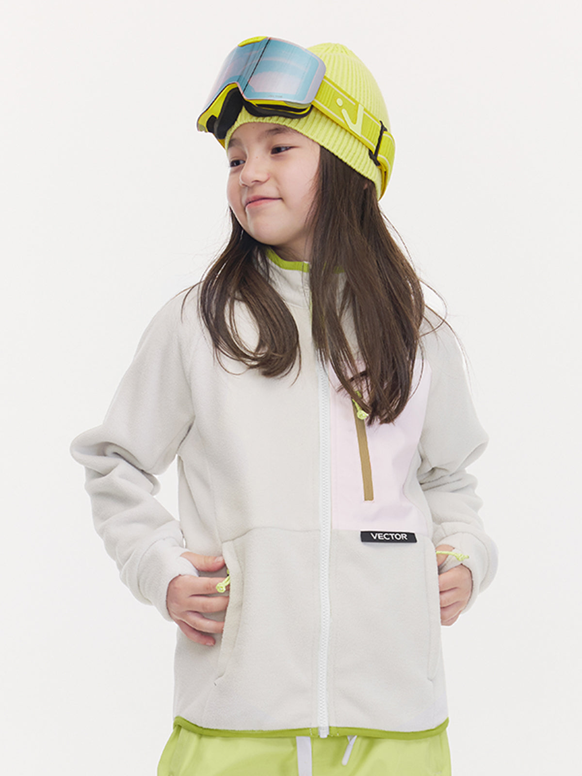 Vector Kids' Ski & Snowboard Mid-Layer Fleece Snow Mid-Layer Winter ...