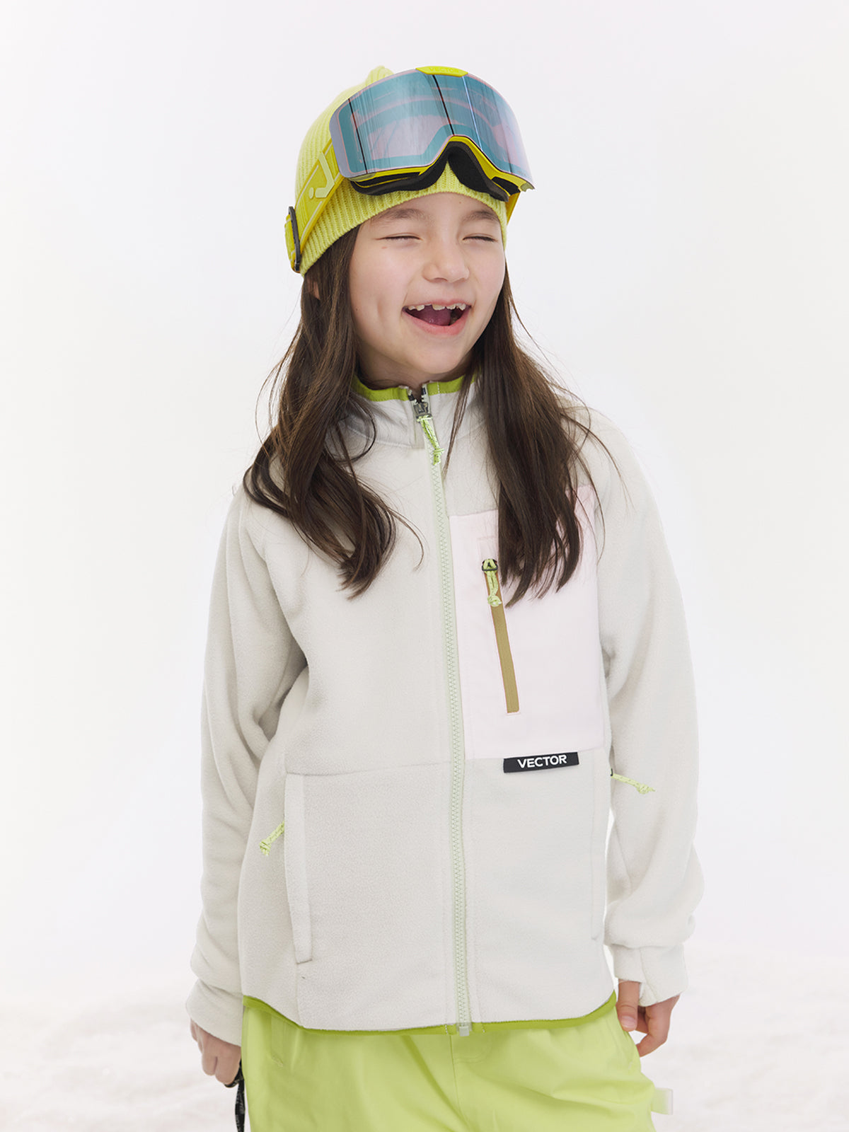 Vector Kids' Ski & Snowboard Mid-Layer Fleece Snow Mid-Layer Winter ...