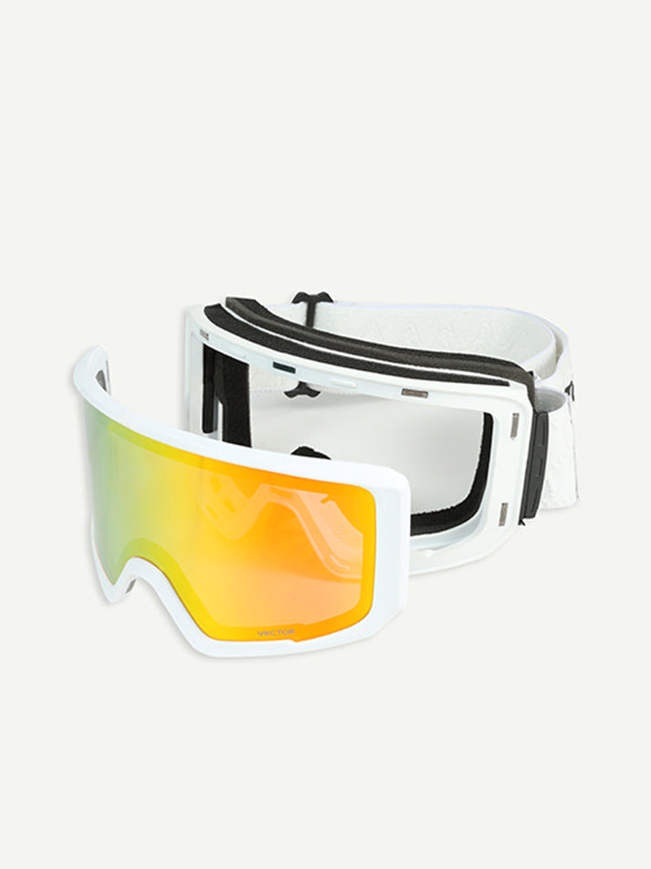 Vector Ski & Snowboard Goggles & Face Mask Combo For Winter Cold ...