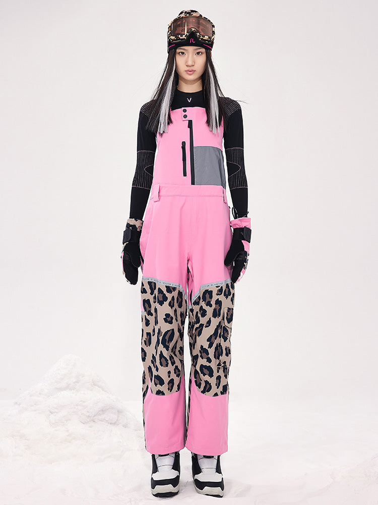 Vector Women's Ski & Snowboard Bib Pants Anorak Waterproof Removable ...