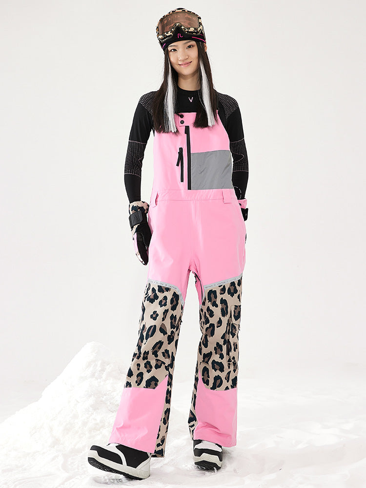 Vector Women's Ski/Snowboard Bib Pants Anorak Waterproof Removable ...