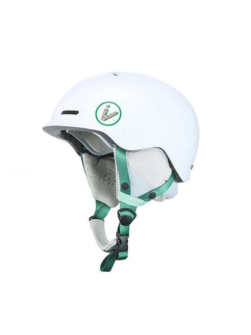 Vector Ski & Snowboard Helmet Unisex Small Brim Round Fit ABS Injection ...